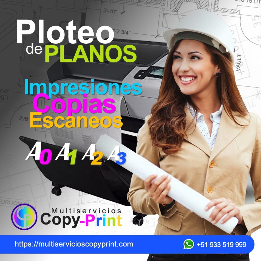 Multiservicios Copy Print - Ploteo de planos, Escaneos, Impresiones ...